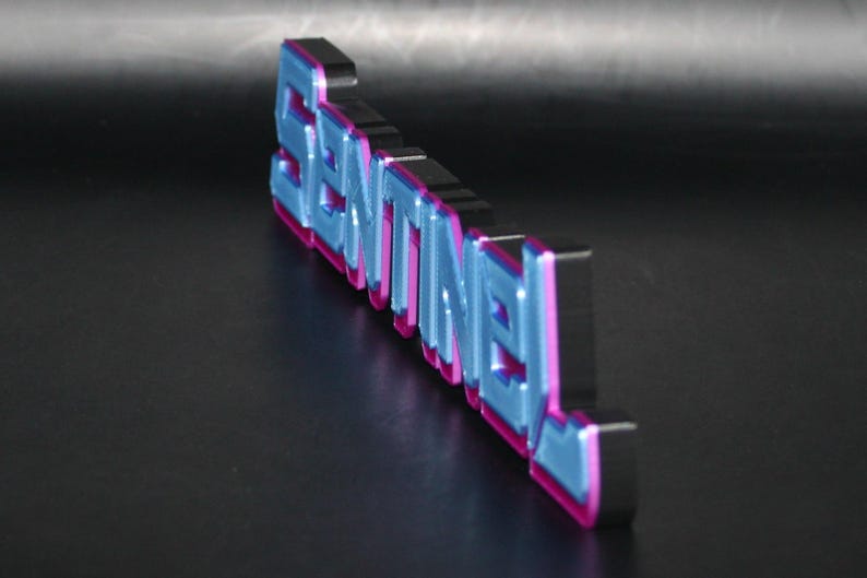 Sentinel 3D Printed Stand Desk Shelf Art - Etsy Australia