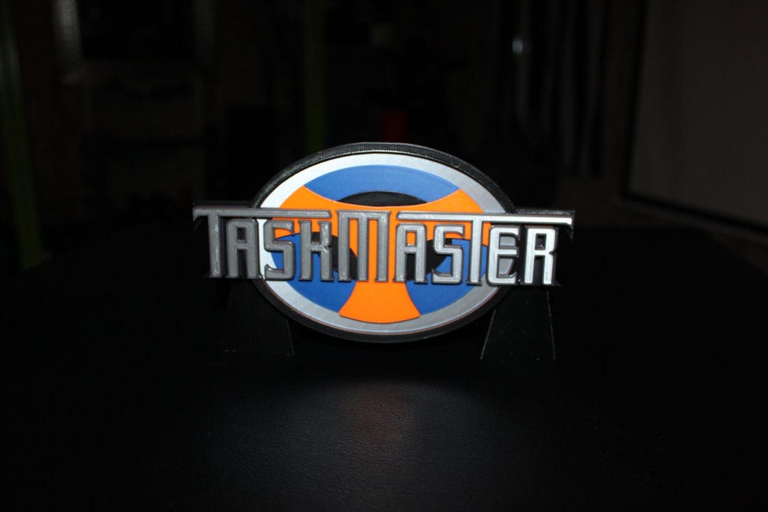 Taskmaster 3D Printed Logo Sign Wall Desk Shelf Art - Etsy