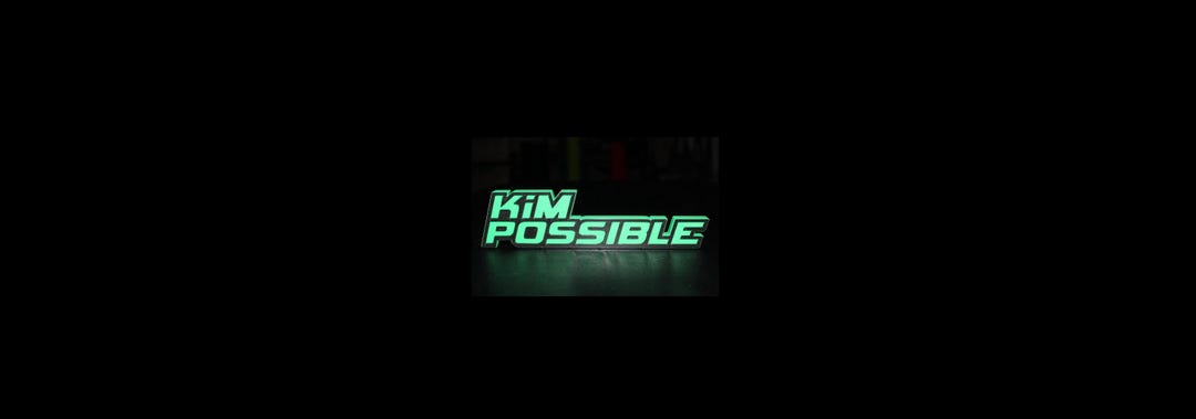 Kim Possible 3D Printed Logo Sign Wall Desk Shelf Art - Etsy UK