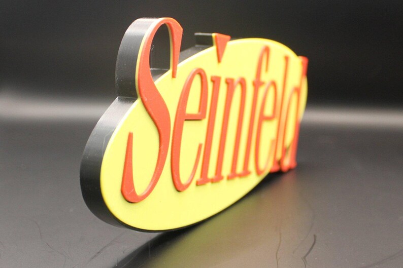 Seinfeld 3D Printed Logo Sign Wall Desk Shelf Art - Etsy Australia