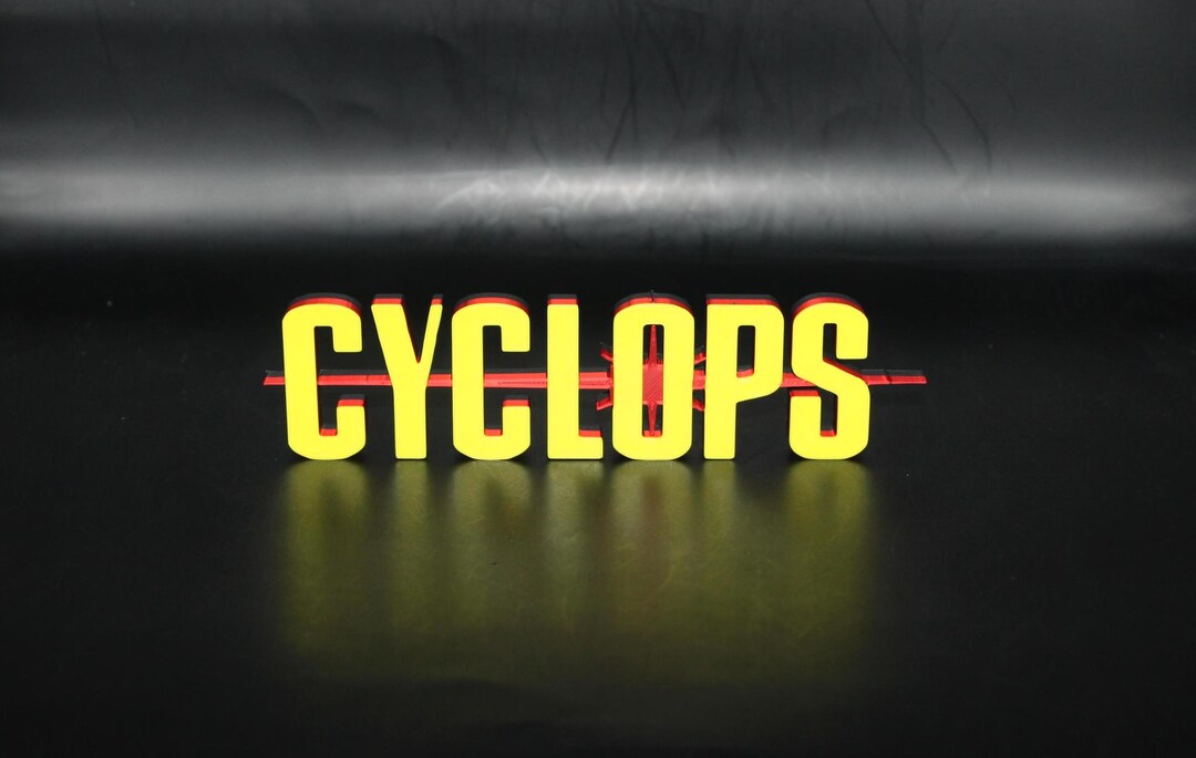 Cyclops 3D Printed Logo Sign Wall Desk Shelf Art - Etsy Canada