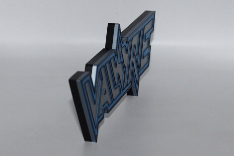 Valkyrie 3D Printed Logo Sign Wall Desk Shelf Art - Etsy