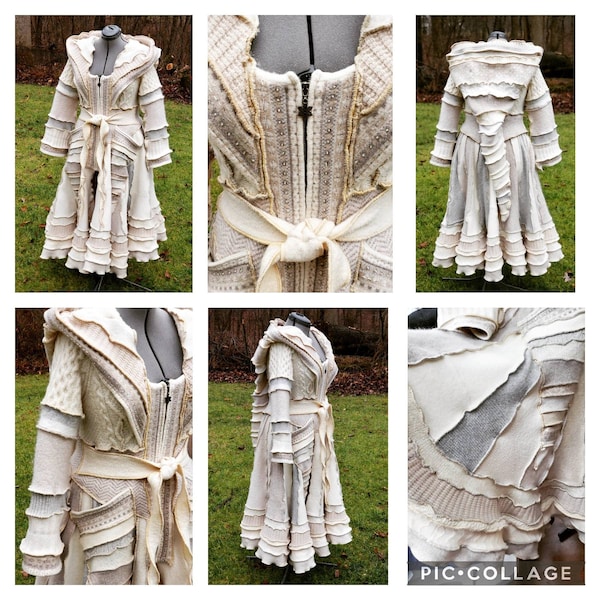Repurposed Wool Blanket Coat - Etsy