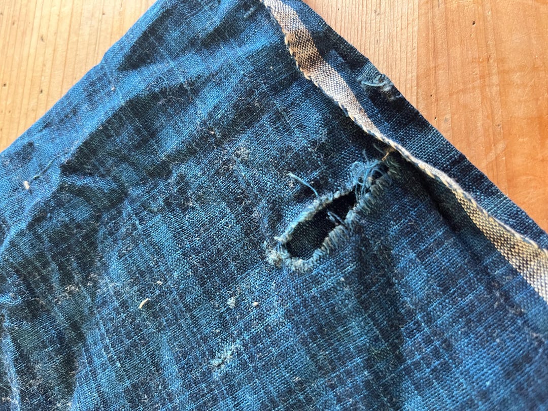 1700s Edo Period Old Cloth Fabric Antique: B (boro) - Etsy