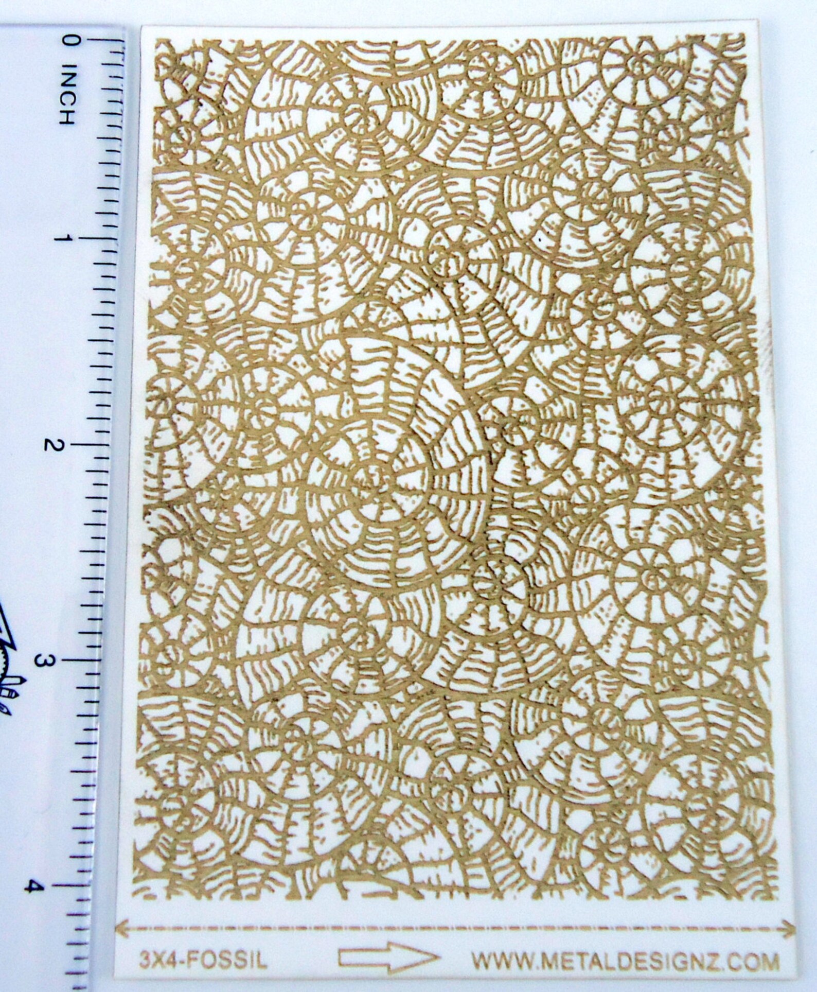 Laser Cut Texture Paper Rolling Mill Pattern Fossils - Etsy