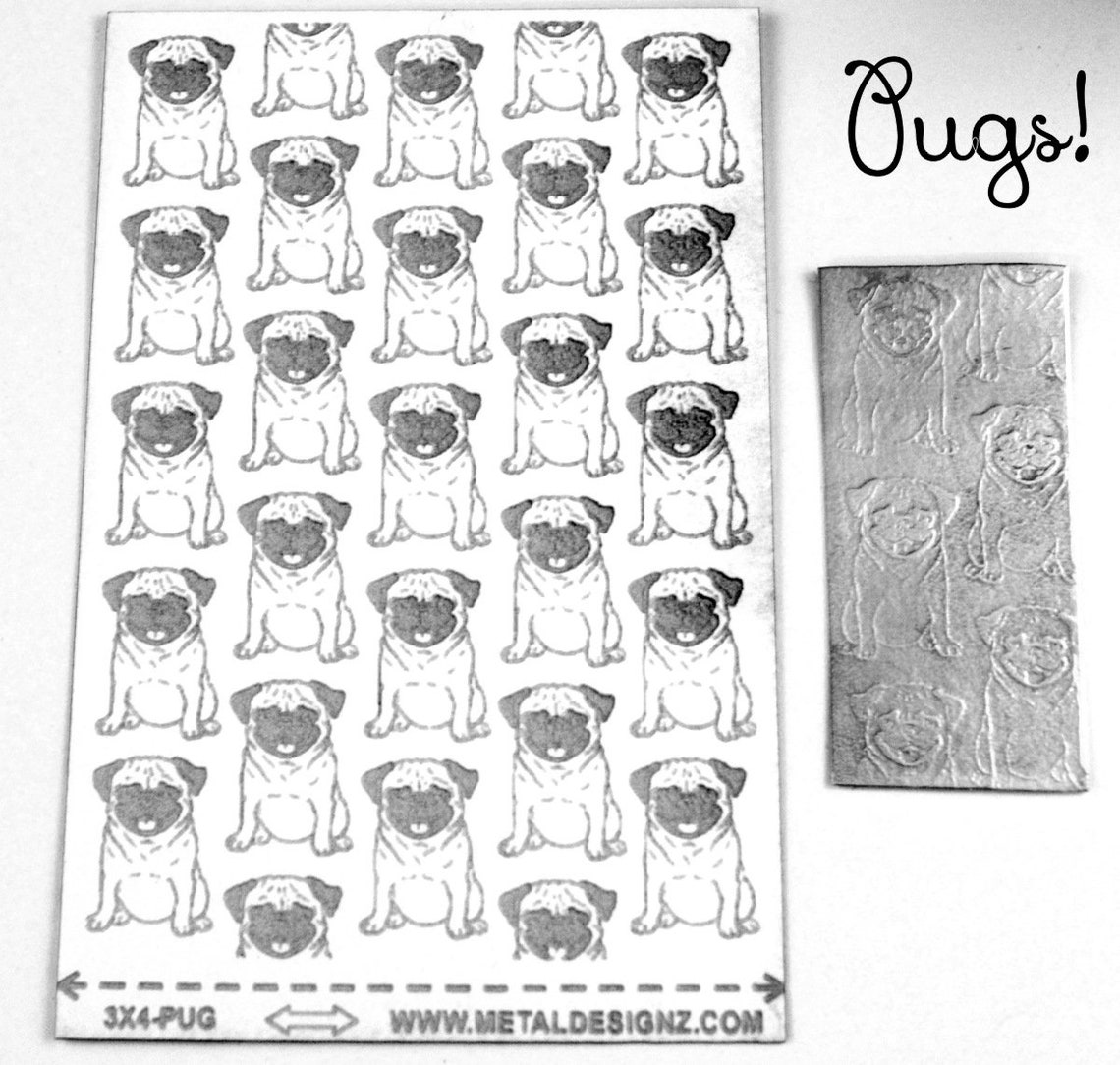 Laser cut pug template - acafin