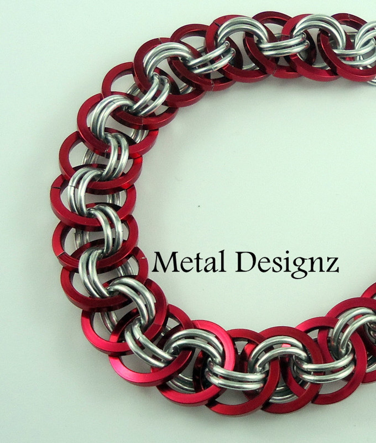 Square Viper Basket Chainmail Bracelet Kit Makes 10 Inches | Etsy