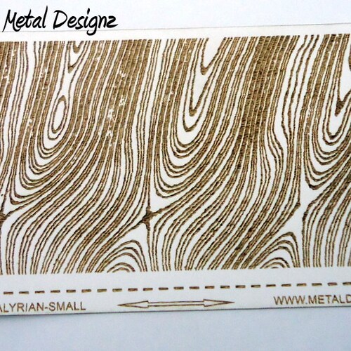Laser Cut Texture Paper Rolling Mill Pattern Valyrian | Etsy