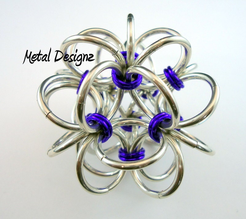 Japanese Ball Chainmail Ornament Kit Makes 3 Balls Crafty - Etsy