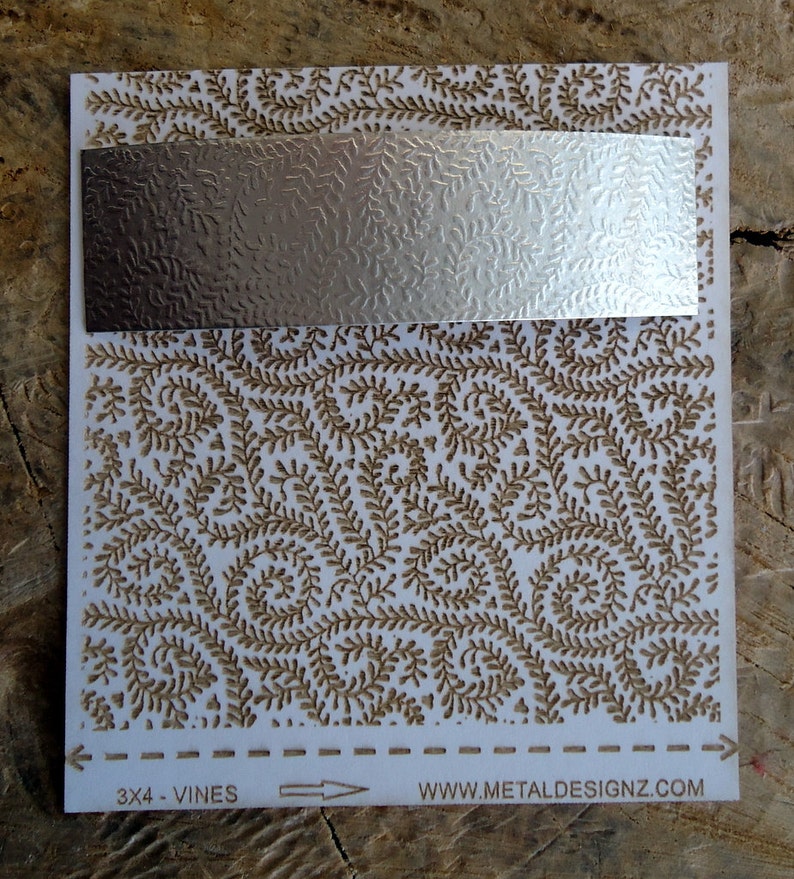 Laser Cut Texture Paper Rolling Mill Pattern Vines - Etsy