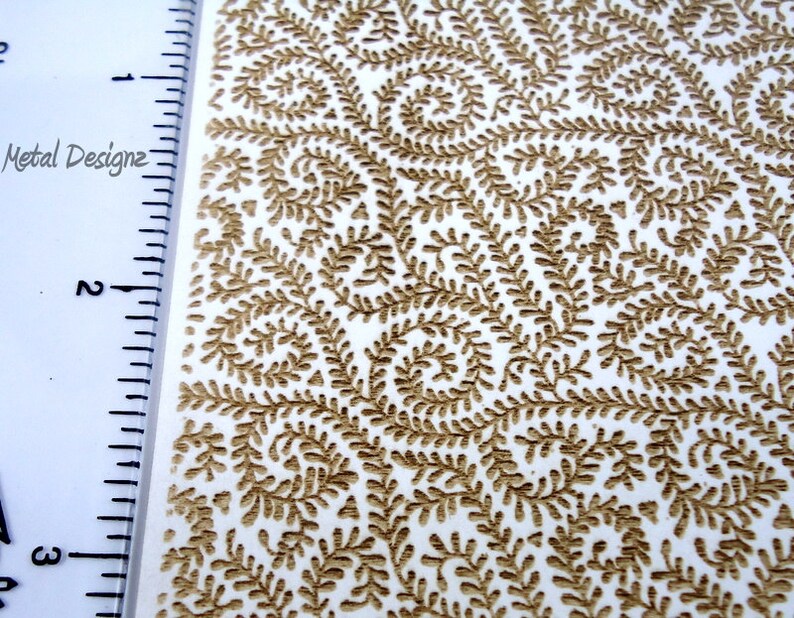 Laser Cut Texture Paper Rolling Mill Pattern Vines - Etsy