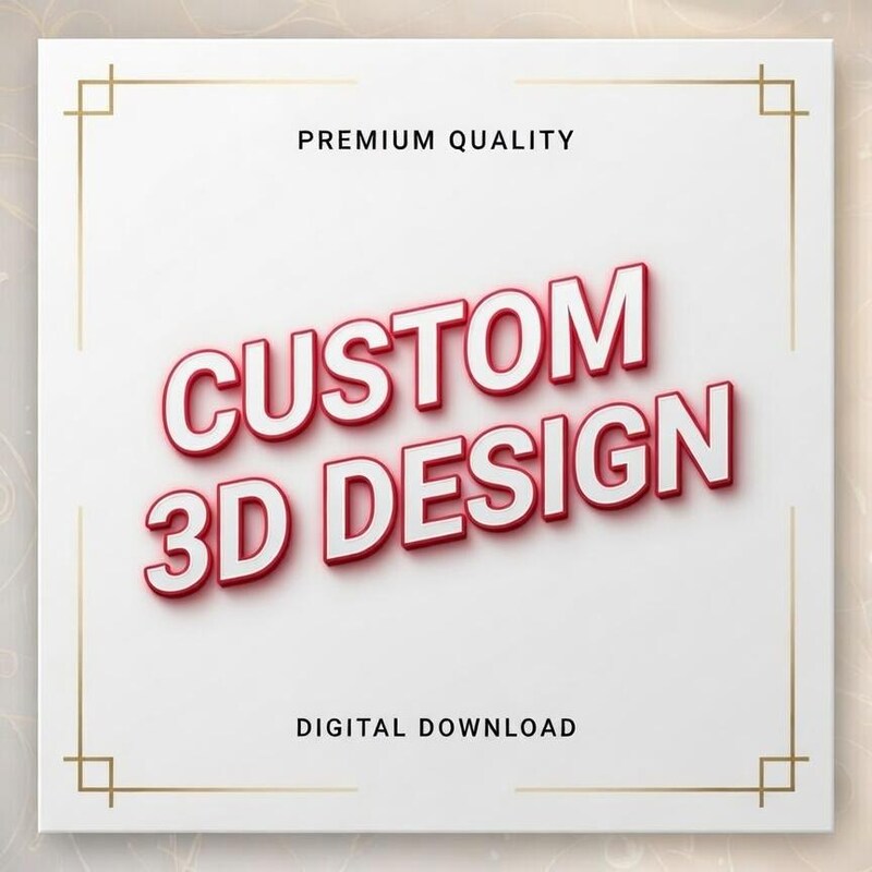 Custom3d Print File - Etsy