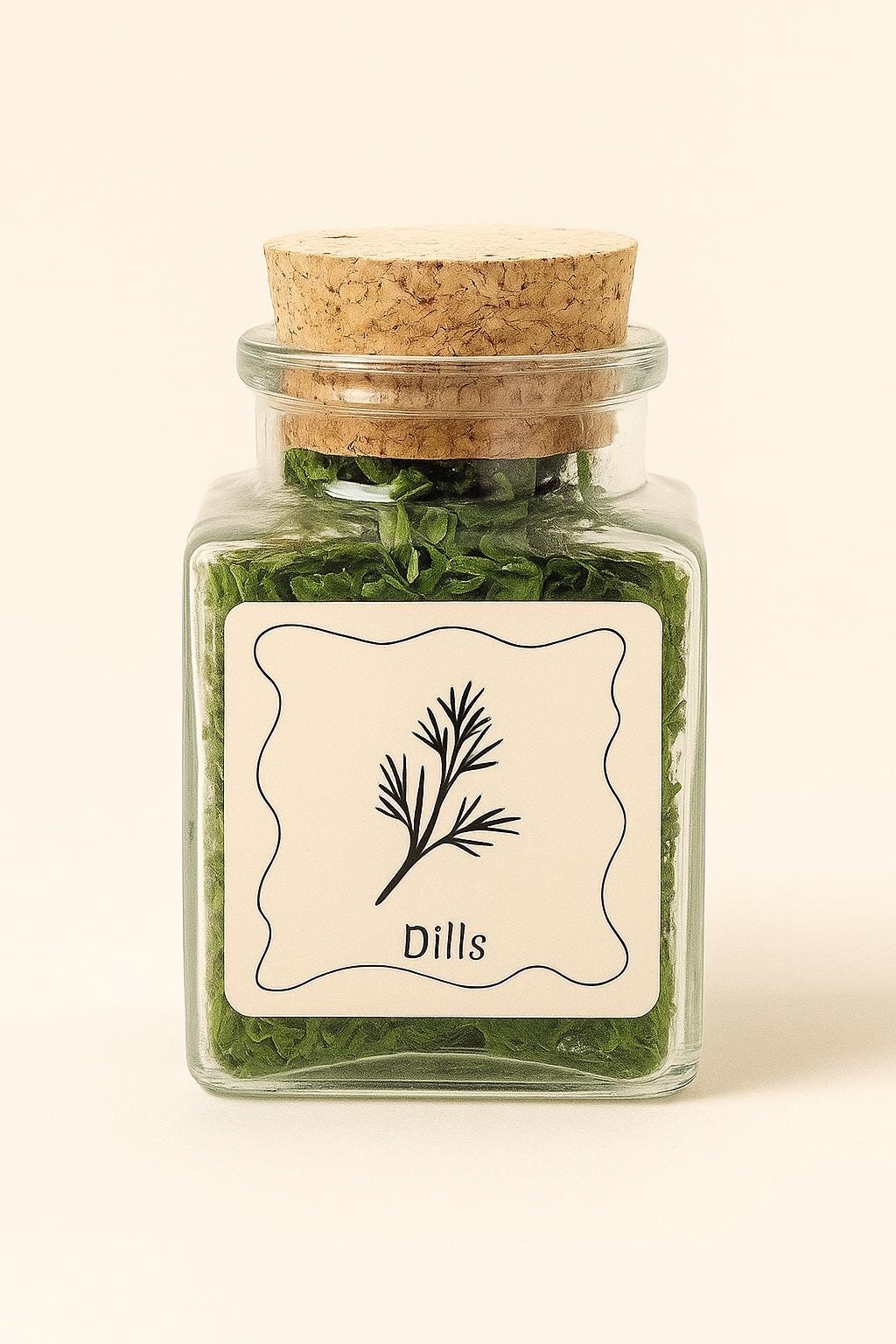 Minimalist Herb Labels | Printable Kitchen Jar Stickers | 12 Black ...