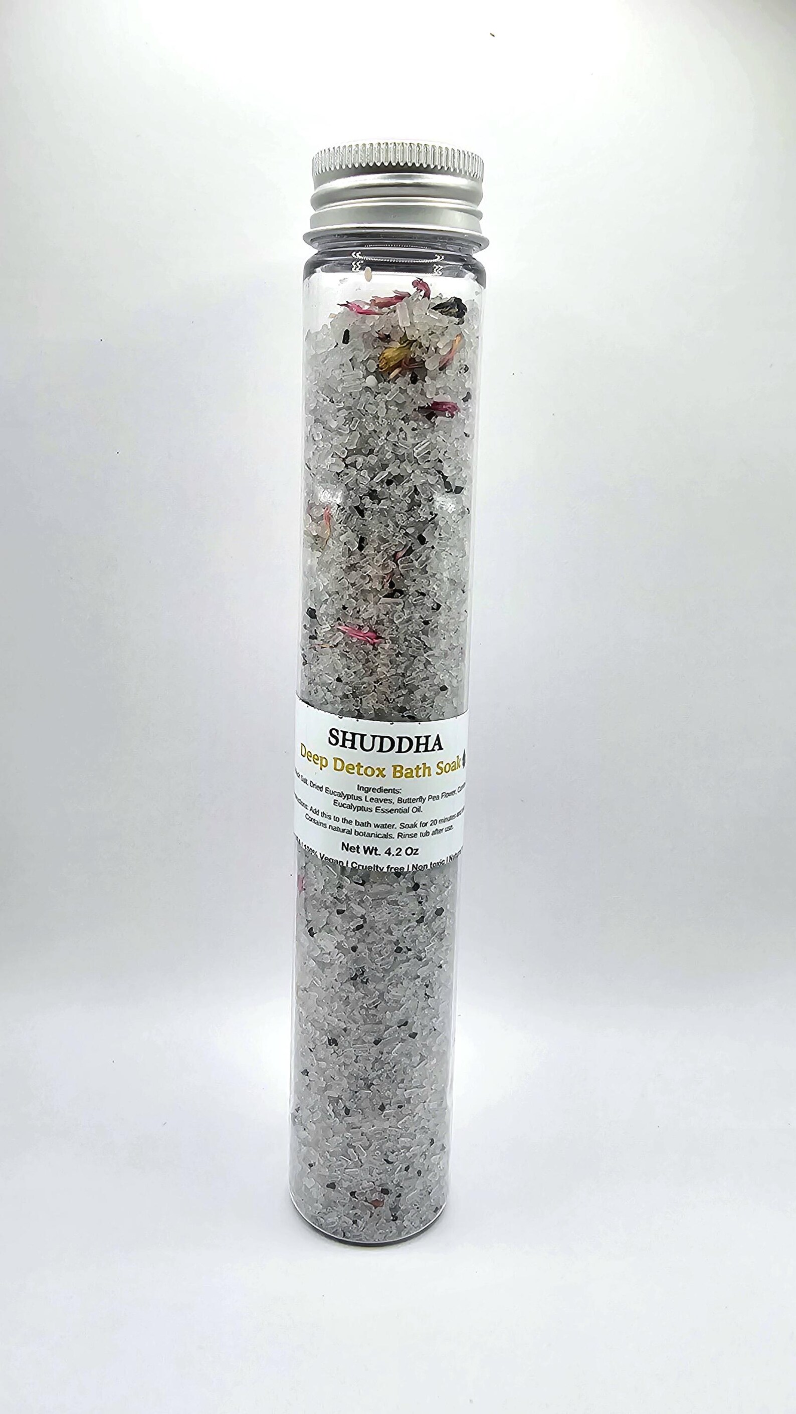 Handcrafted Bath Salt Tubes – 5 Soothing Varieties for Spa-like ...
