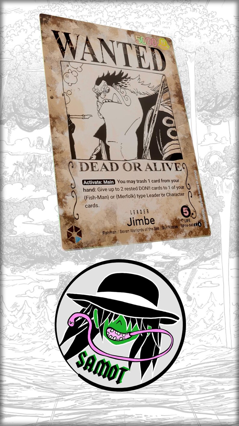 Custom leaders op14 Wanted - Etsy España