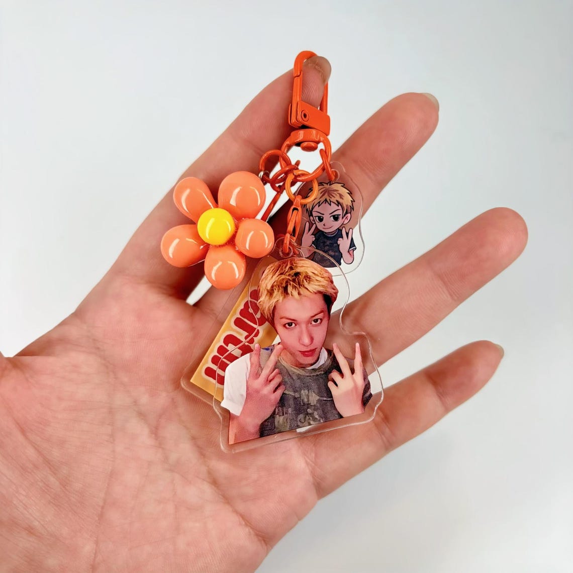 Kpop CORTIS Acrylic Keychain Half-body Member Charms With Cartoon Mini ...