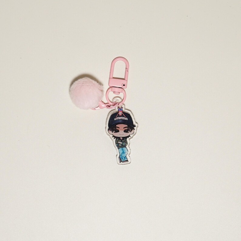 K-pop CORTIS Member Keychain Set Hand-drawn Charms - Etsy