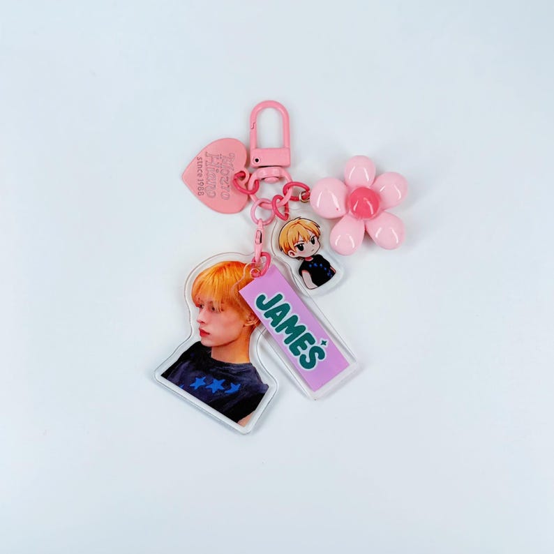 Kpop CORTIS Acrylic Keychain Half-body Member Charms With Cartoon Mini ...