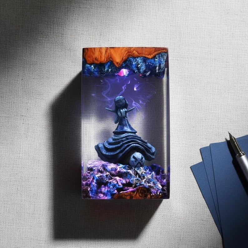 Maelle Clair Obscur Expedition 33 Epoxy Night Light, Diorama Exp 33 ...