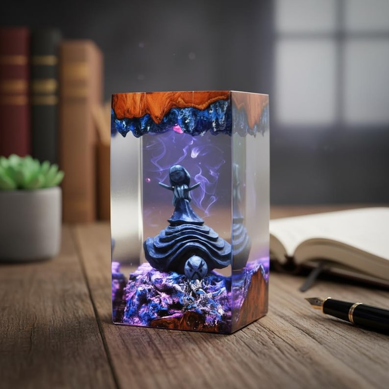 Maelle Clair Obscur Expedition 33 Epoxy Night Light, Diorama Exp 33 ...