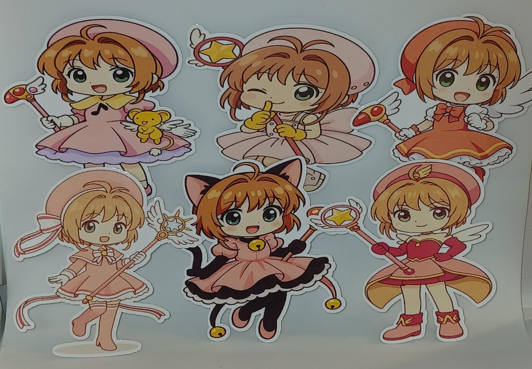 Cardcaptor Sakura Stickers - Etsy