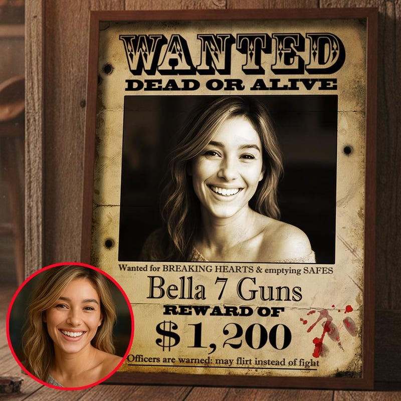 Funny Wanted Posters - Etsy