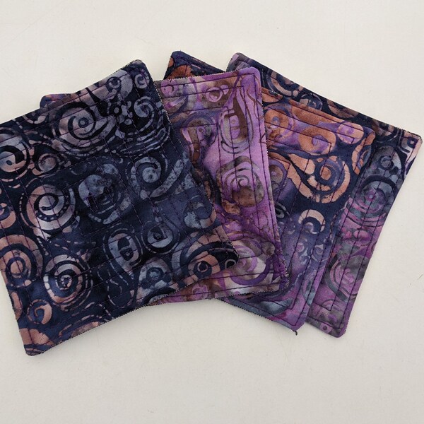 Batik Coasters - Etsy