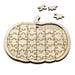 DIGITAL FILE Pumpkin Puzzle Template With Building Tray Bundle, Fall ...