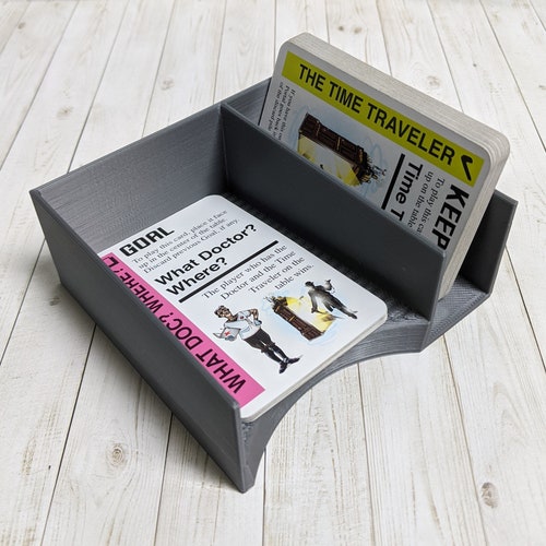 Wooden Draw & Discard Deck Holder - Etsy