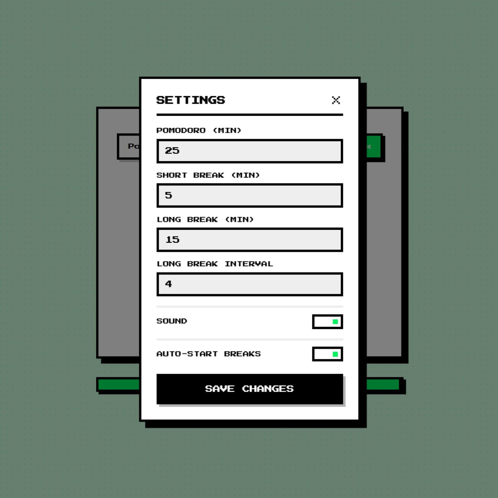 Retro 8-bit Pixel Art Pomodoro Timer for Personal Use | Arcade Style ...