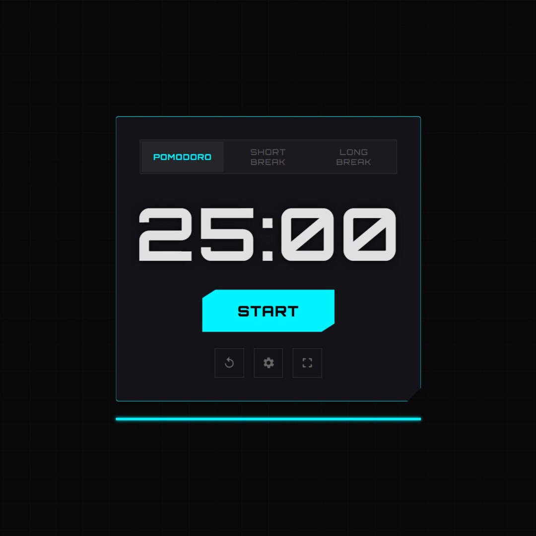 Cyberpunk Neon Pomodoro Timer for Personel Use | Personal Gamer ...