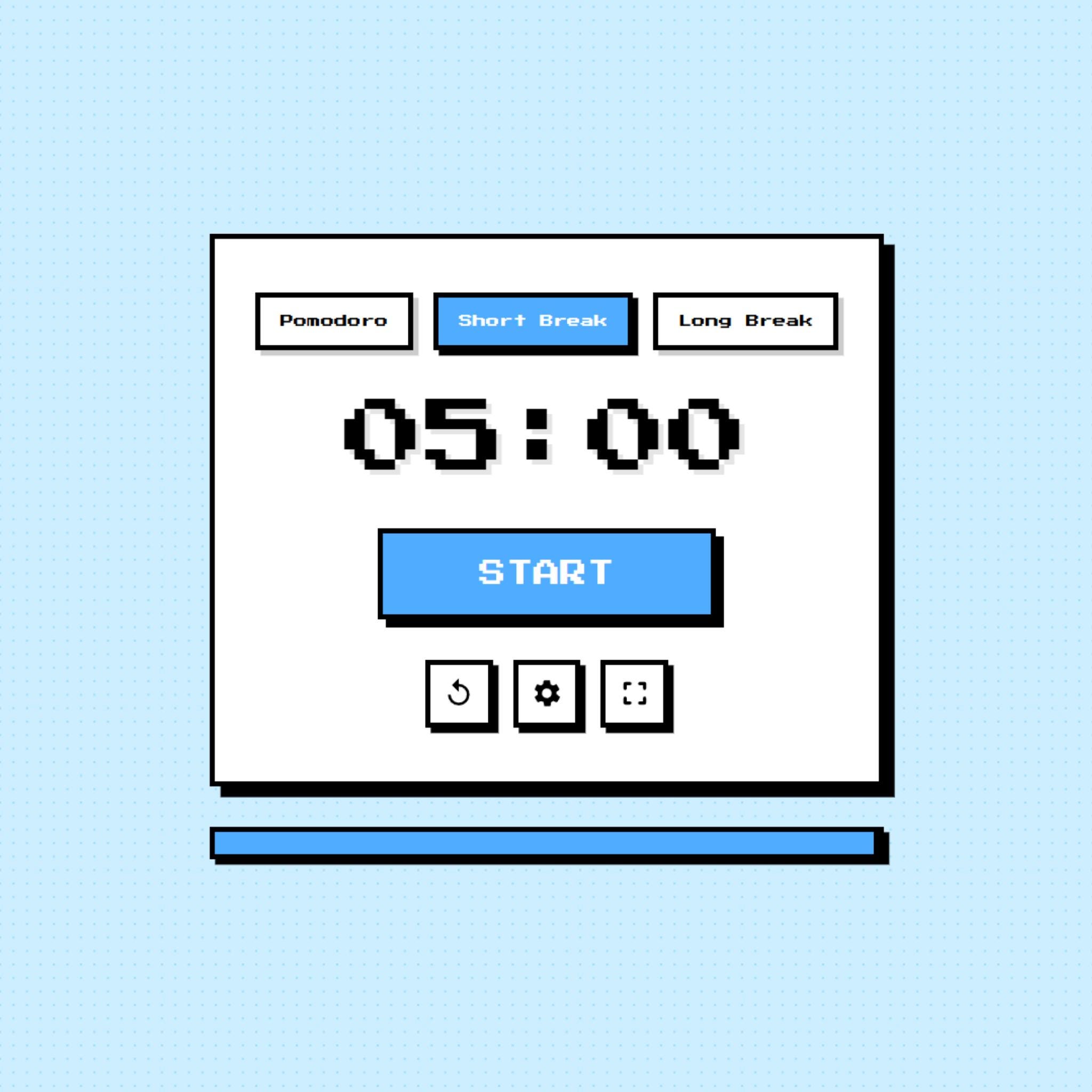 Retro 8-bit Pixel Art Pomodoro Timer for Personal Use | Arcade Style ...