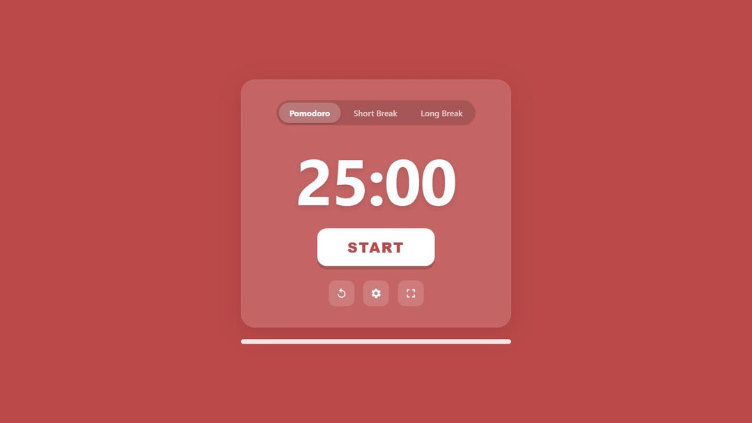 Minimalist Pomodoro Timer for Personal Use - Etsy
