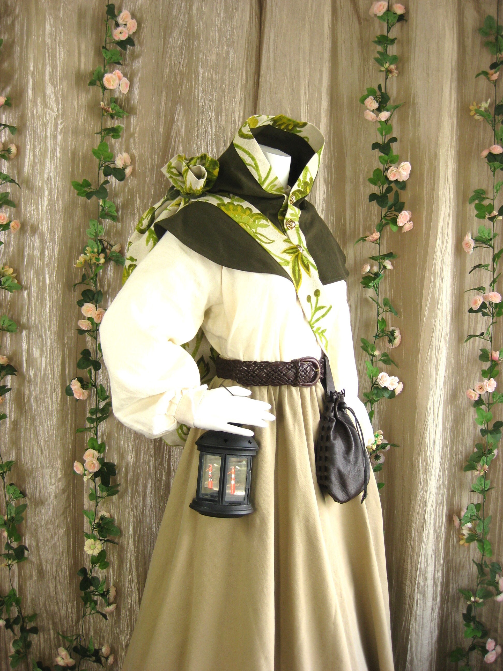 Medieval Hood Ranger Hat Fantasy Costume Medieval LARP Robin Hood Hat ...