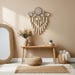 Extra Large Boho Wedding Backdrop Dreamcatcher, Floral Macrame Wall ...