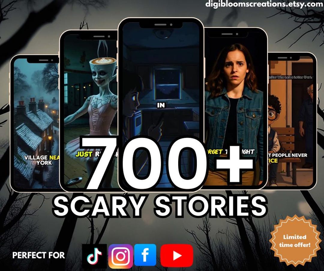 700+ Viral Horror Story Reels for Tiktok, Instagram, Youtube (digital ...