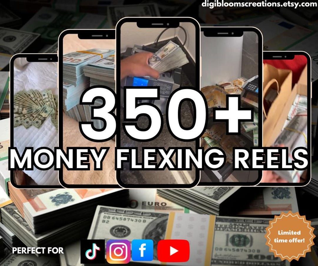 350+ Money Flexing Reels | Viral Luxury Content (digital Download) - Etsy