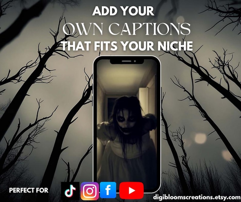 1000+ AI Horror Reels | Viral Video Clips for Social Media (digital ...