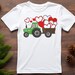 Valentine Tractor With Hearts Embroidery Design - Etsy