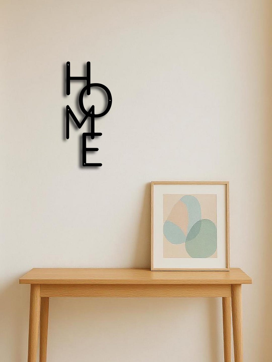 Unique Metal Wall Decor – HOME Letter Sign for Bedroom Decoration ...