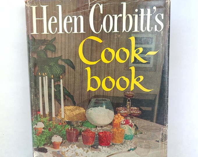 Vintage 1957 Helen Corbitt's Cookbook - Fifties Cookbook / Vintage ...