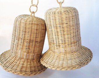 Wicker Bells | Etsy
