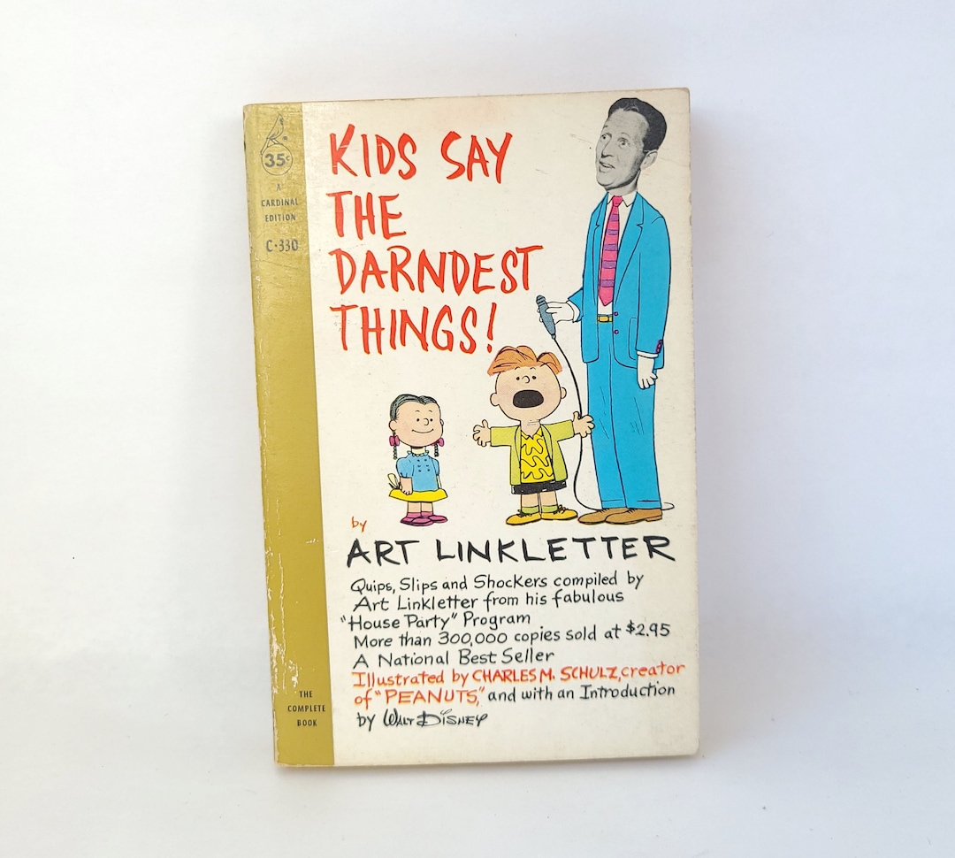 1959 Kids' Say the Darndest Things! by Art Linkletter - Vintage Fifties ...