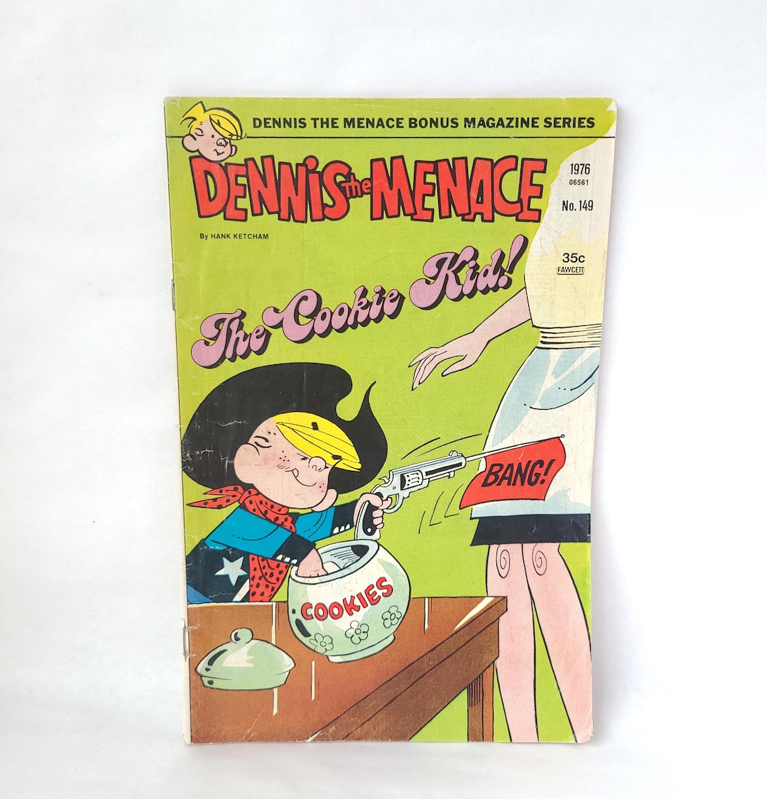 1976 Dennis the Menace the Cookie Kid #149 - Bonus Magazine Series ...