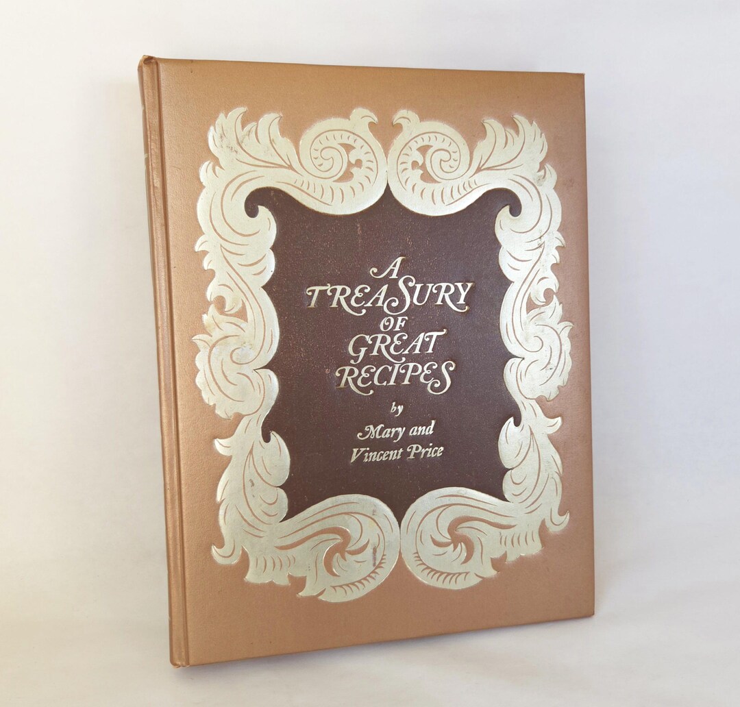 Vintage 1974 A Treasury of Great Recipes by Mary and Vincent Price ...