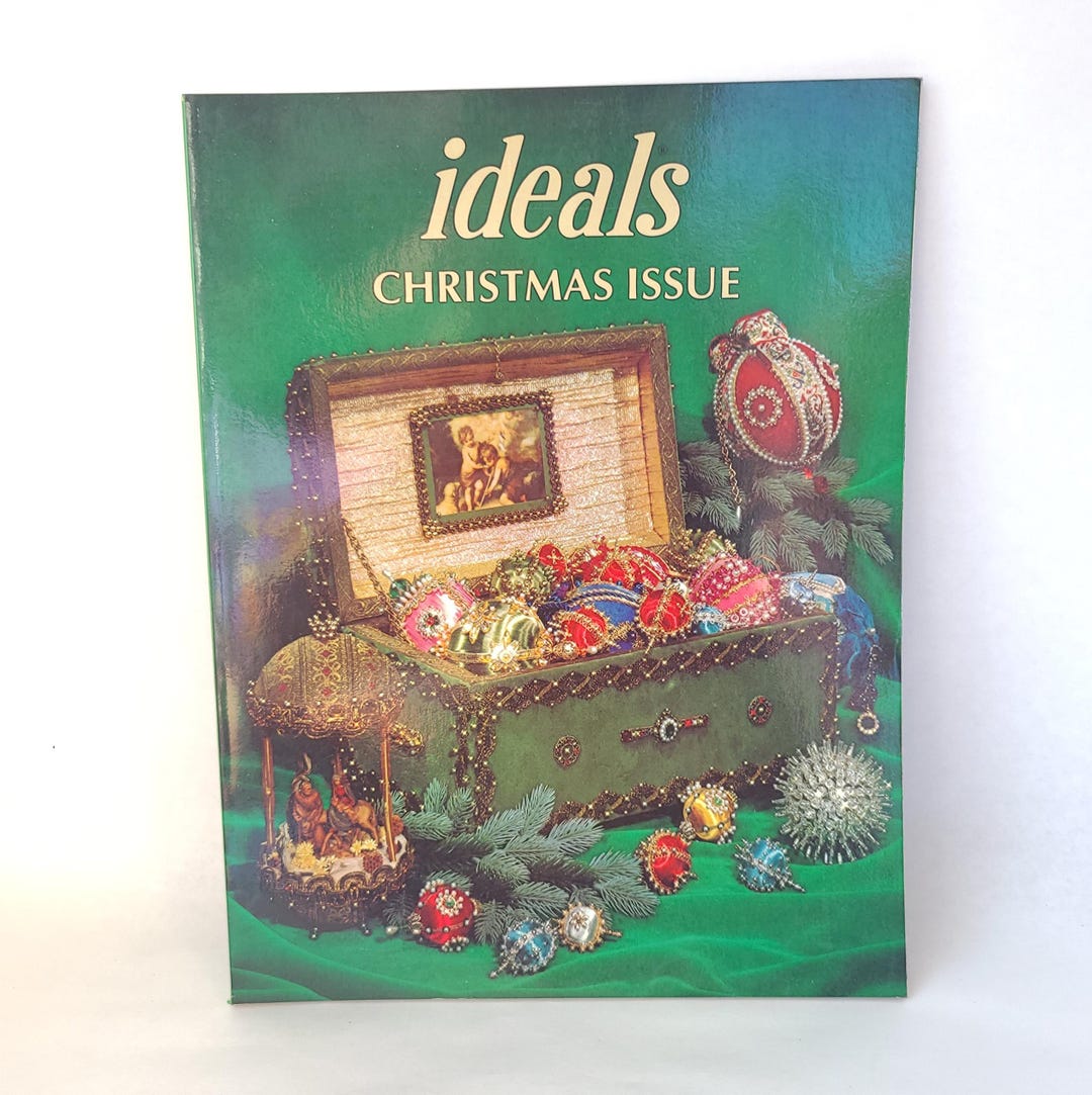 1976 Ideals Christmas Magazine: Vintage Holiday Poetry & Illustration ...