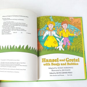 Vintage 1978 Hansel and Gretel With Benjy and Bubbles - Vintage Kids ...