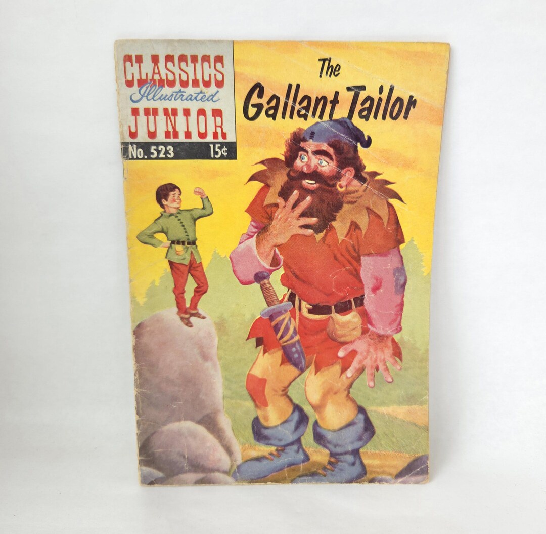 1958 the Gallant Tailor - Classics Illustrated Junior #523 - Vintage ...
