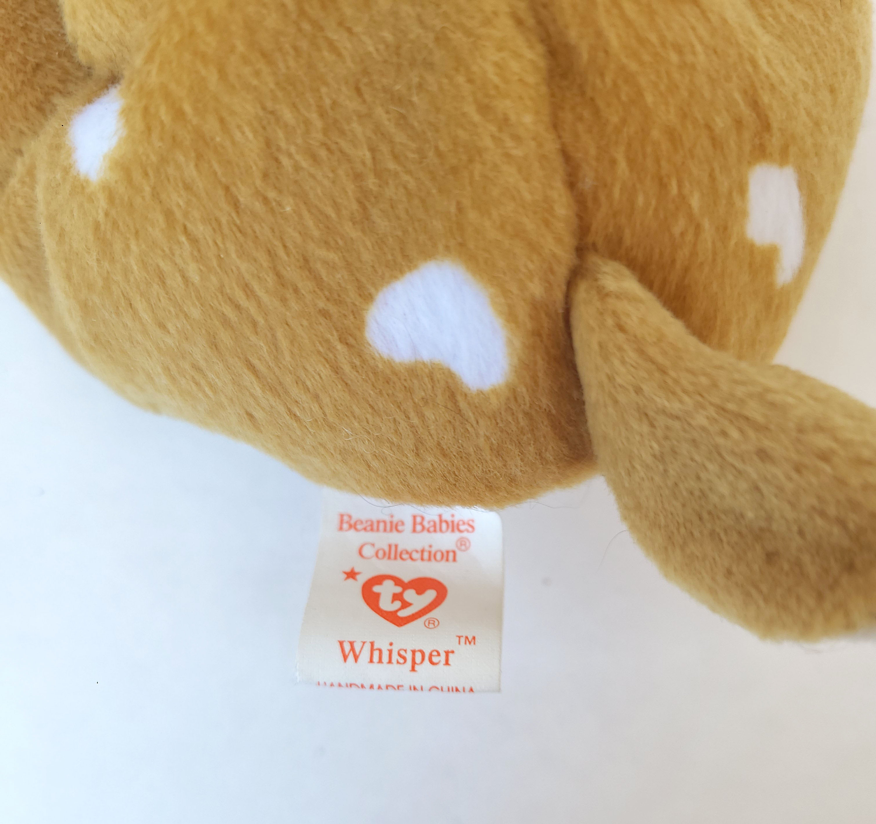 Vintage 1998 Whisper Beanie Baby Deer - Collectible Plush Toy - Etsy