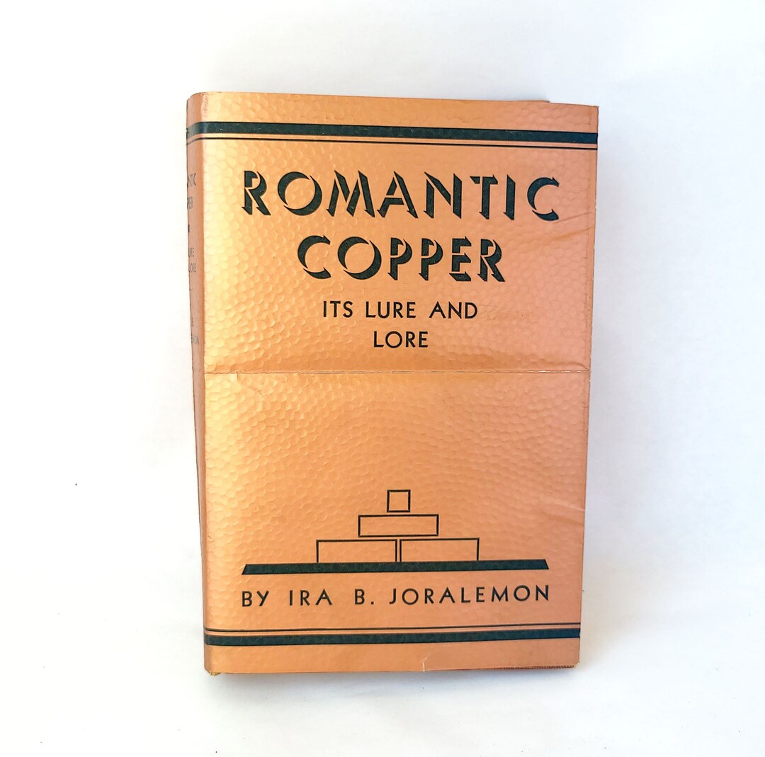 1934 Romantic Copper Book: Signed by Theodore Hoover, Mining History - Etsy